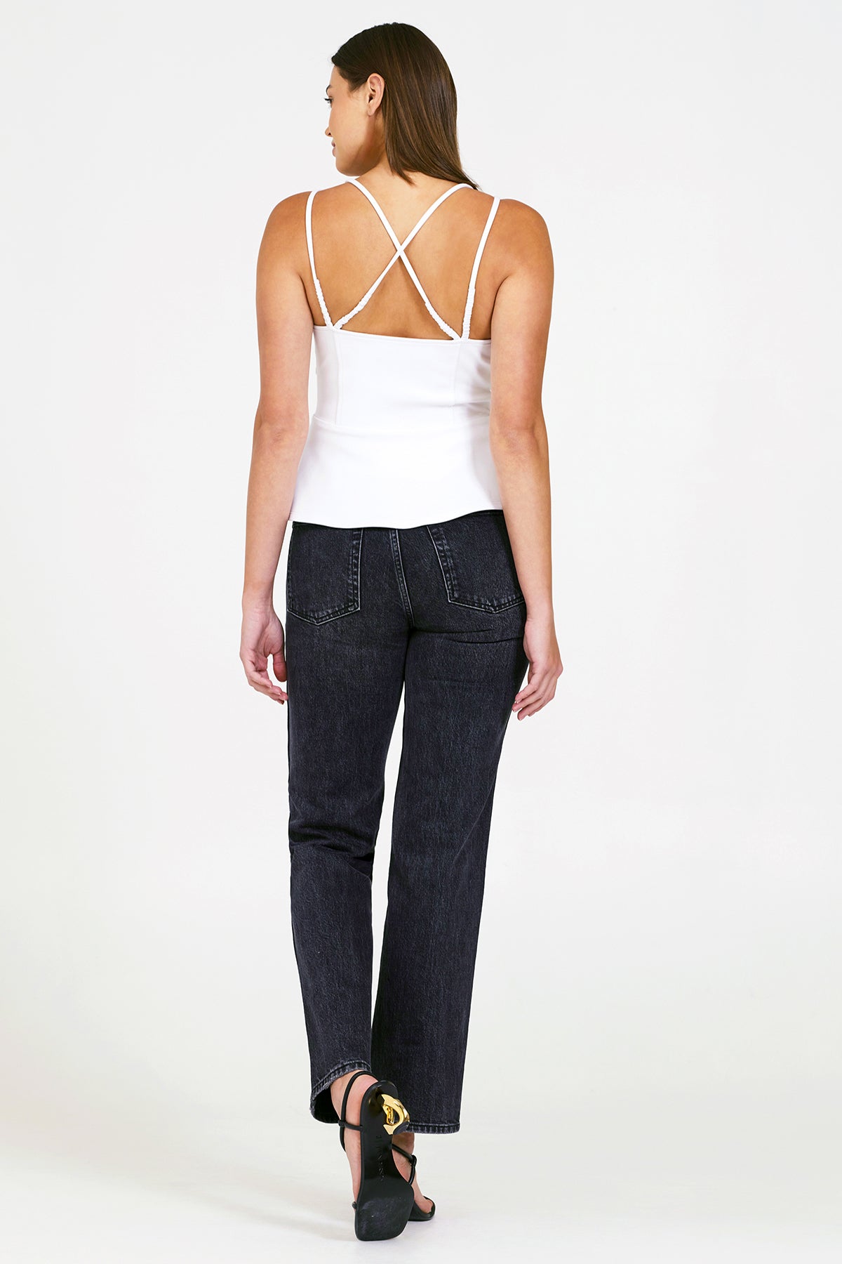 Bailey 44 Kamiko Ponte Top in White - Bailey/44